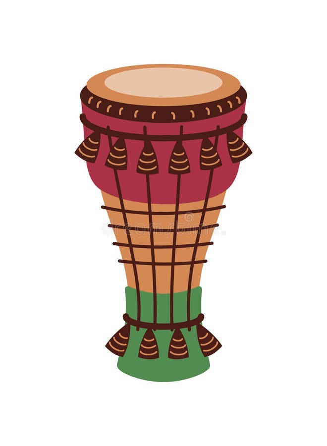 Bata drum nigerian stock vector. Illustration of nigeria - 301689825
