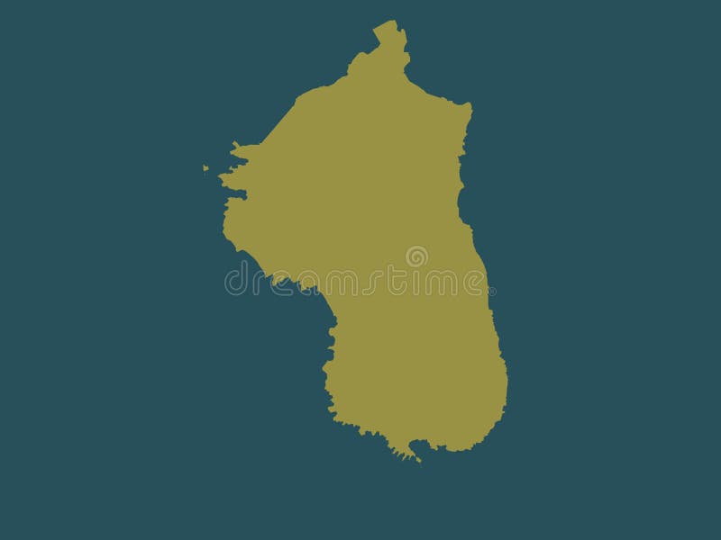 Bataan, Philippines. Solid. No Legend Stock Illustration - Illustration ...