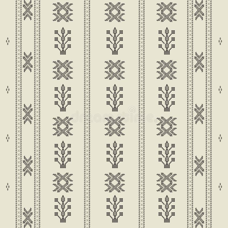 Batak Ethnic Seamless Pattern with Motif Ulos. Creative Design Cloth ...