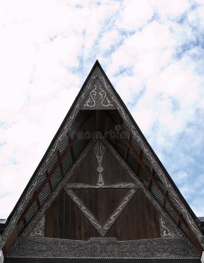 Batak House stock image. Image of wood, style, culture - 720947