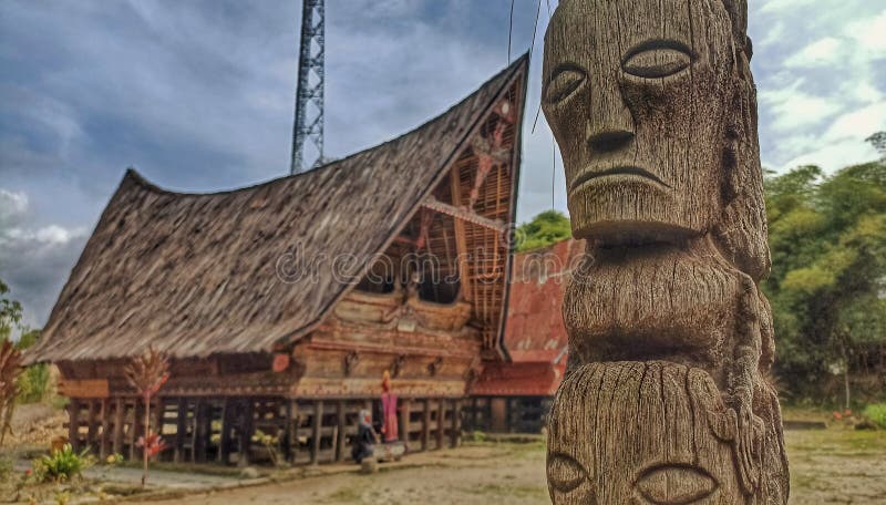 Bataks Culture stock image. Image of rock, batak, monument - 261760447