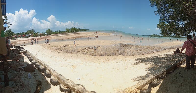 Batam Indonesian Beach Lands Stock Photo - Image of land, beach: 287764628