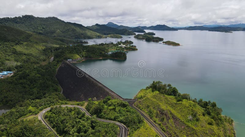 The Batang Ai Dam of Sarawak Stock Image - Image of nature, mist: 268075205