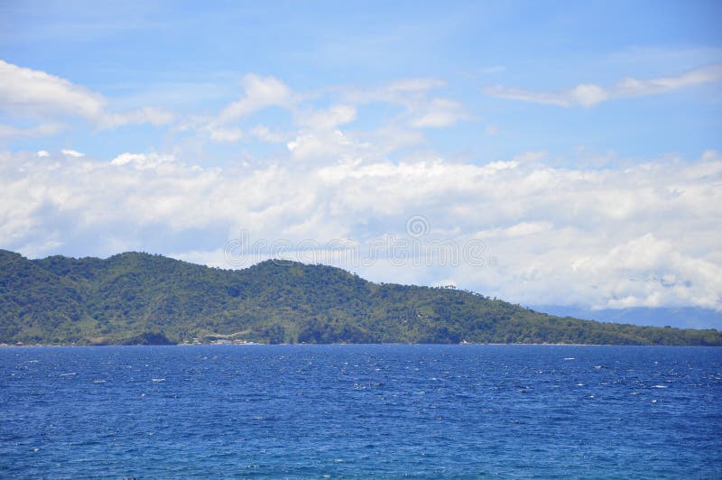 Batangas Bay seascape stock photo. Image of mountain - 52099540