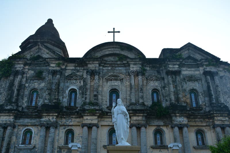Taal Basilica Church Facade in Batangas, Philippines Editorial ...