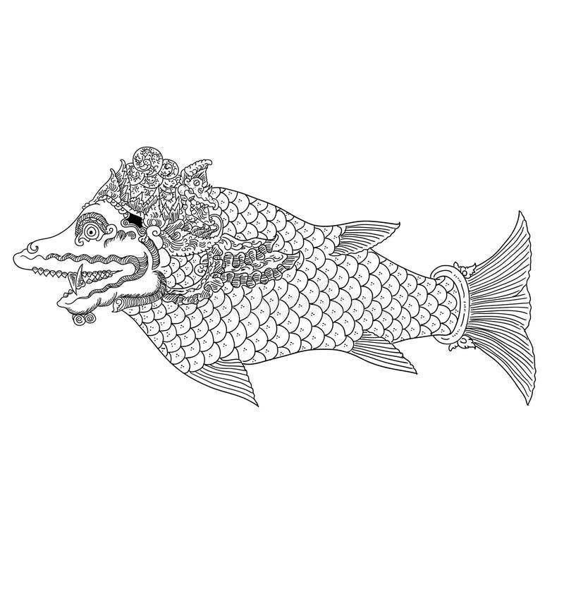 Batara Brahma stock vector. Illustration of wayang, traditional - 83464908