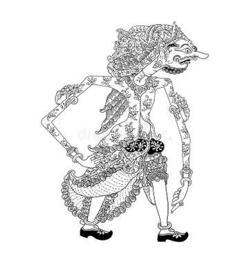 Batara Dwapara stock vector. Illustration of dwapara - 83465350