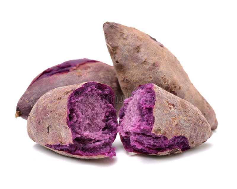 Batata doce roxa foto de stock. Imagem de roxa, doce - 129745650