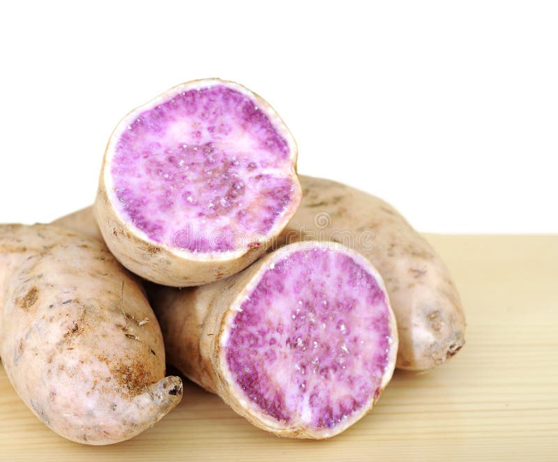 Batata doce roxa foto de stock. Imagem de raiz, mantimento - 40810628