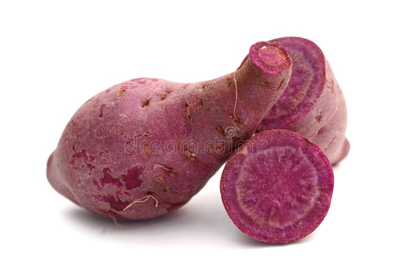 Batata doce roxa imagem de stock. Imagem de peso, batata - 90945325
