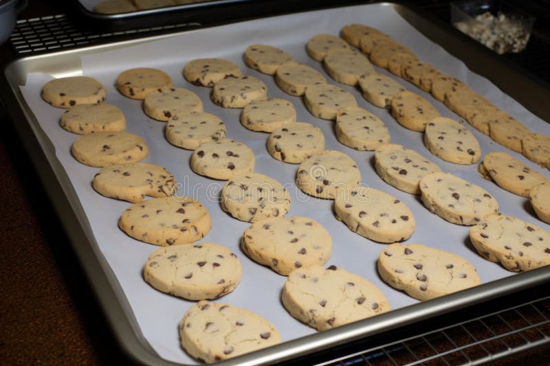 Batch of Cookies and Biscotti, Ready for Baking Stock Illustration ...