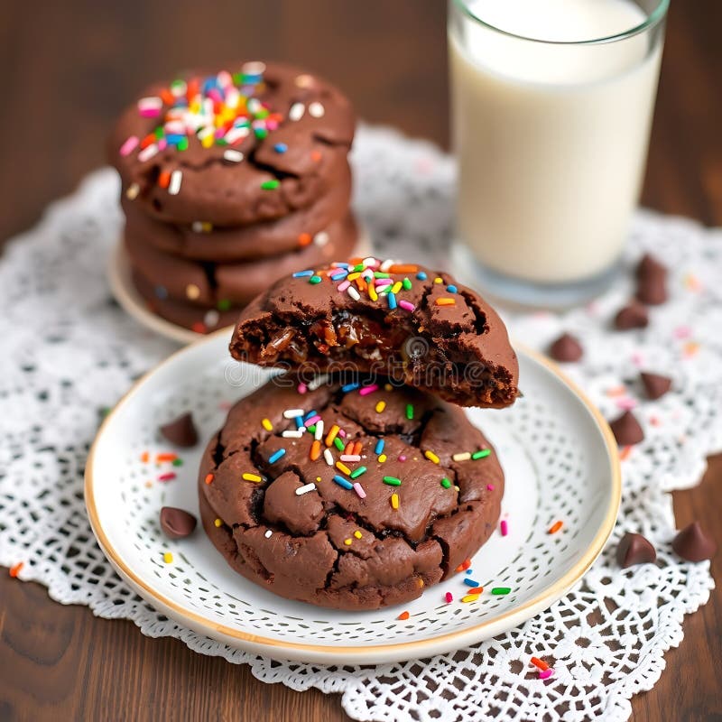 A Batch of Cookies Freshly Pulled from the Oven with the Smell of Baked ...