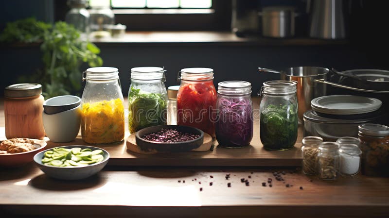 Batch Cooking Meal Prep. Cooking in Bulk Stock Image - Image of food ...