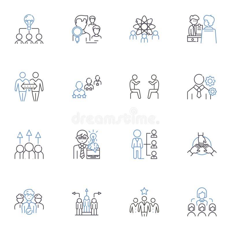 Batch Lot Line Icons Collection. Quantity, Inventory, Consignment ...