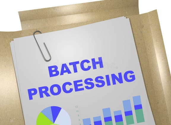 Batch Processing Title Stock Illustrations – 1 Batch Processing Title Stock Illustrations ...