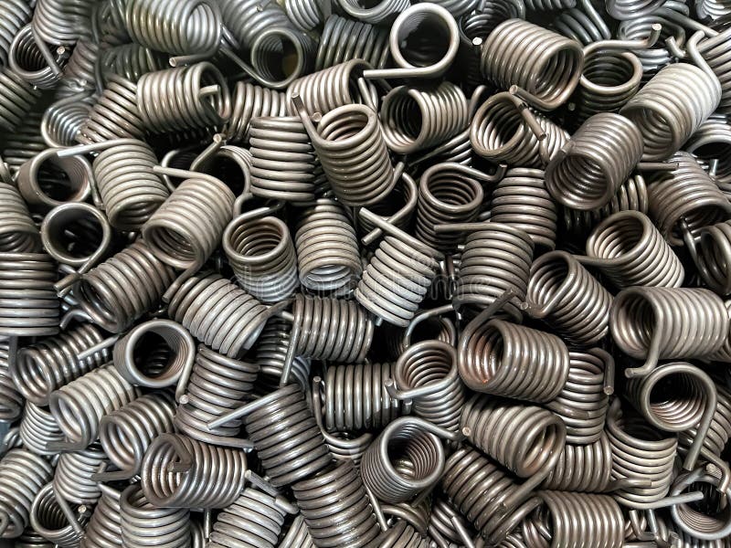 Different Types of Metal Springs Stock Photo - Image of draw, assorted ...