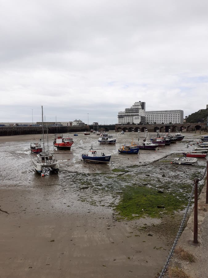 Port De Folkestone, Angleterre Image stock - Image du kent, seaside ...