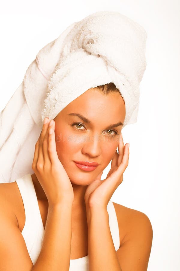 After bath stock image. Image of clean, healthy, portrait - 12017833