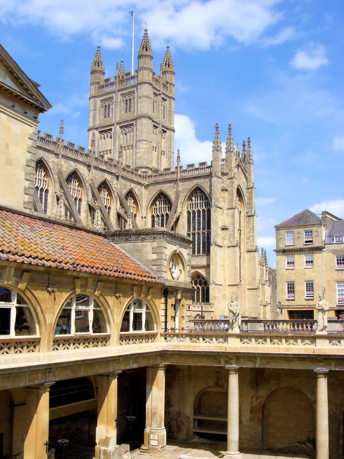 Bath Abbey - City of Bath - England Stock Image - Image of bath ...