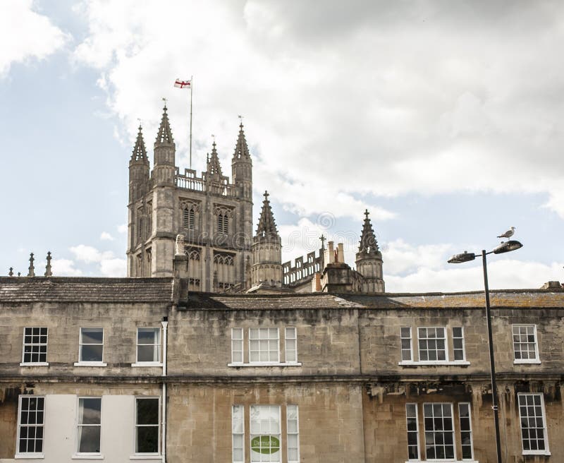 Bath, England, Europe. stock image. Image of colomns - 96785419