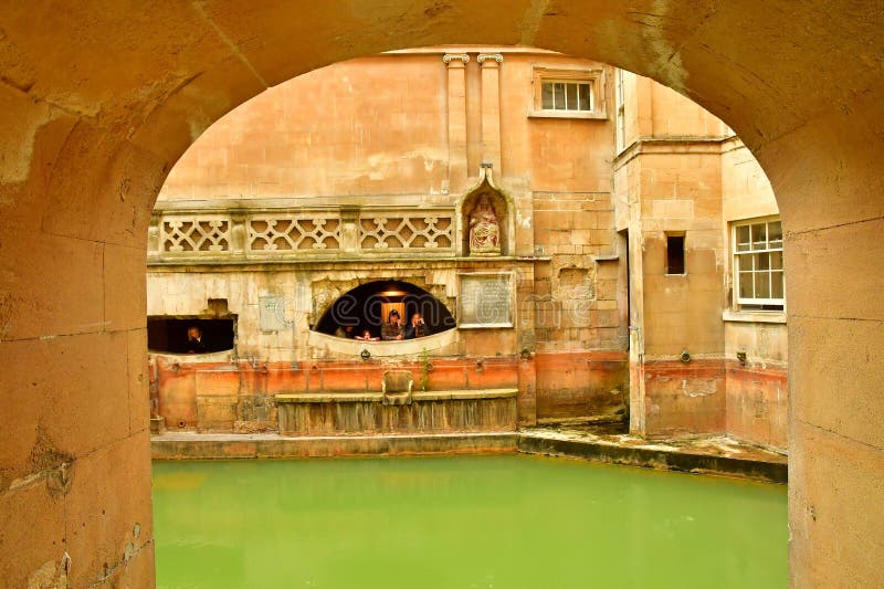 Bath England - May 30 2024 : the Roman Baths Editorial Photography ...