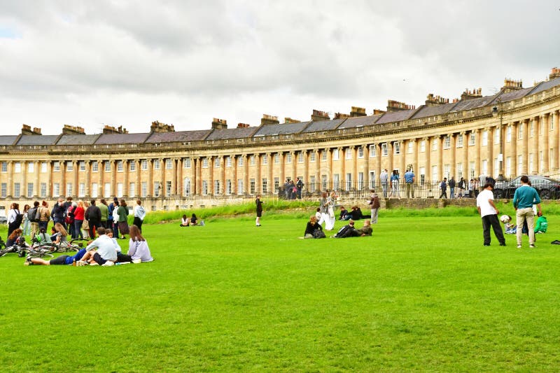 Bath England - May 30 2024 : Royal Crescent Editorial Photo - Image of touristy, historical ...