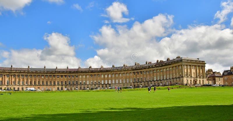 Bath England - May 30 2024 : Royal Crescent Editorial Stock Image ...