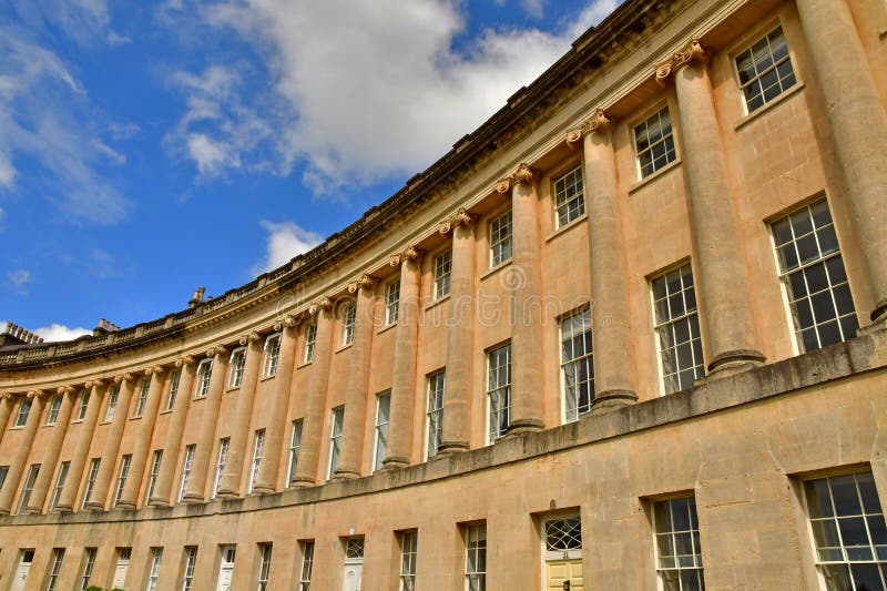 Bath England - May 30 2024 : Royal Crescent Editorial Image - Image of ...