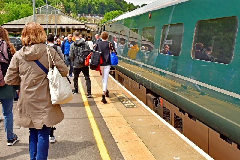 Bath England - May 30 2024 :Bath Spa Railway Station Editorial Photo ...