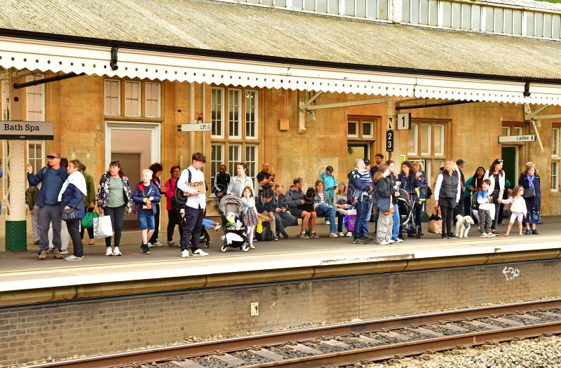 Bath England - May 30 2024 :Bath Spa Railway Station Editorial ...