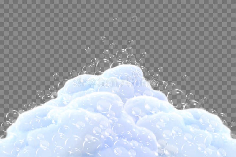 Bath Foam Background. Shampoo Bubbles Texture.Sparkling Shampoo and ...
