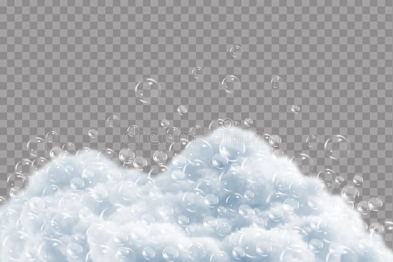 Bath Foam Background. Shampoo Bubbles Texture.Sparkling Shampoo and ...