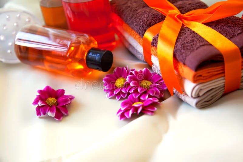 Bath products stock image. Image of wash, stress, present - 18462187