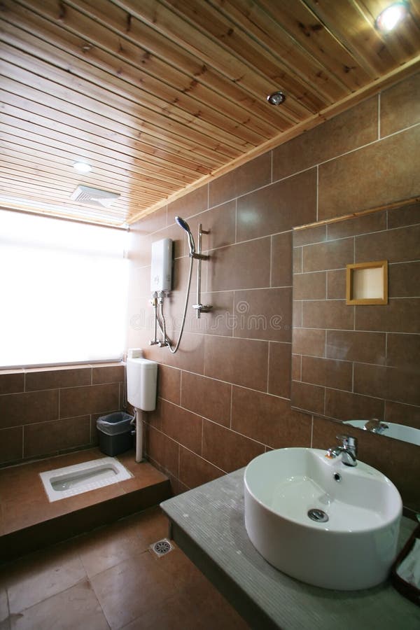 Bath room stock photo. Image of bath, indoor, interior - 18075332