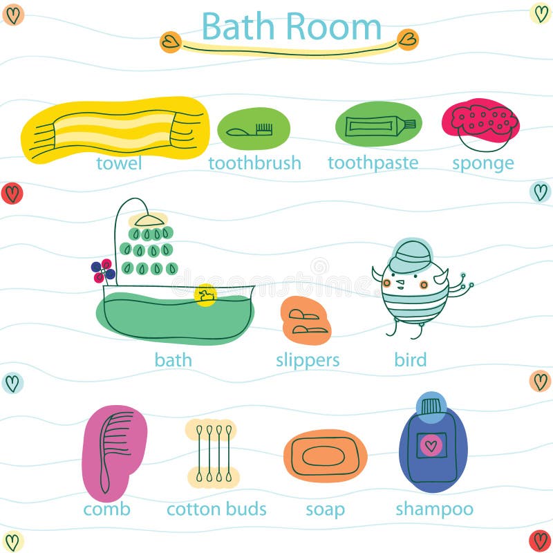 Bath room stock illustration. Illustration of shower - 31342521