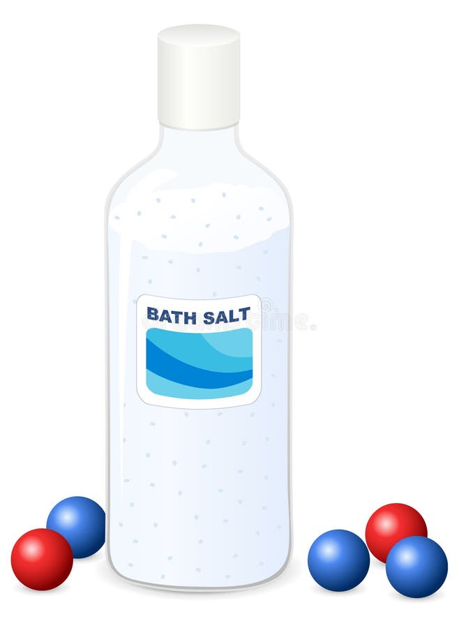 Bath salt stock vector. Illustration of relax, soft, bathe - 13529770