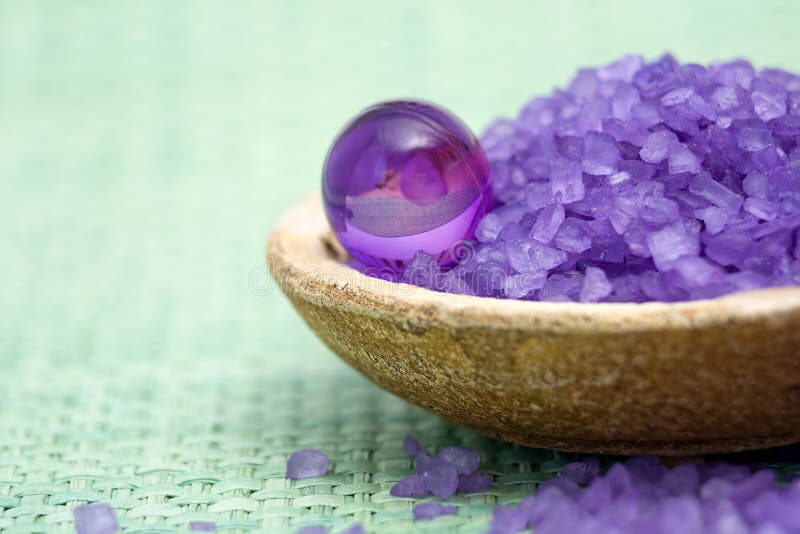 Bath salt stock image. Image of bodycare, care, relax - 8685401