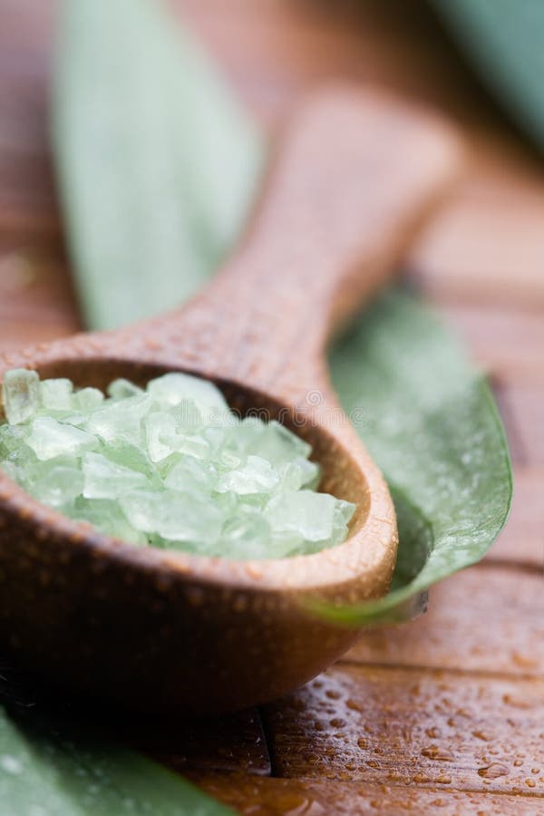 Bath salt stock photo. Image of aromatherapy, skin, freshness - 9329290