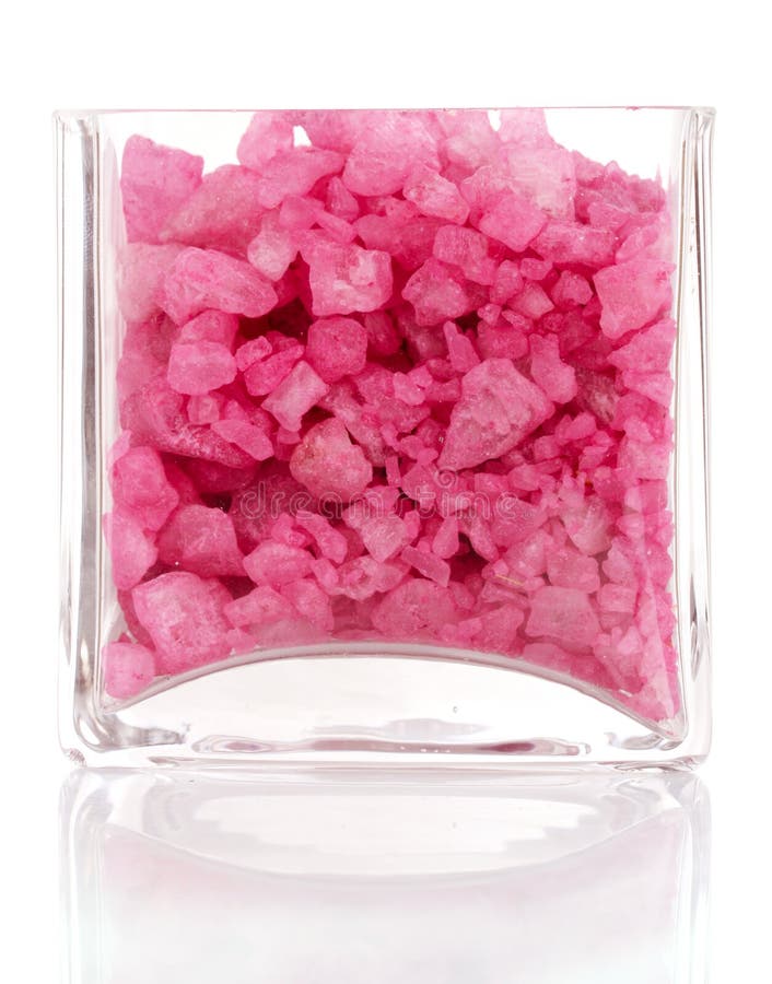 Bath salt isolated stock photo. Image of white, bath - 19786802