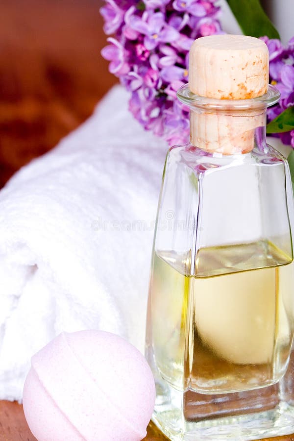 Bath and spa items stock photo. Image of aromatherapy - 14387498