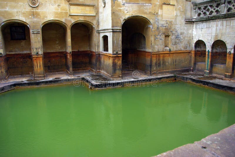 Bath Spa waters landscape stock photo. Image of architecture - 12961346