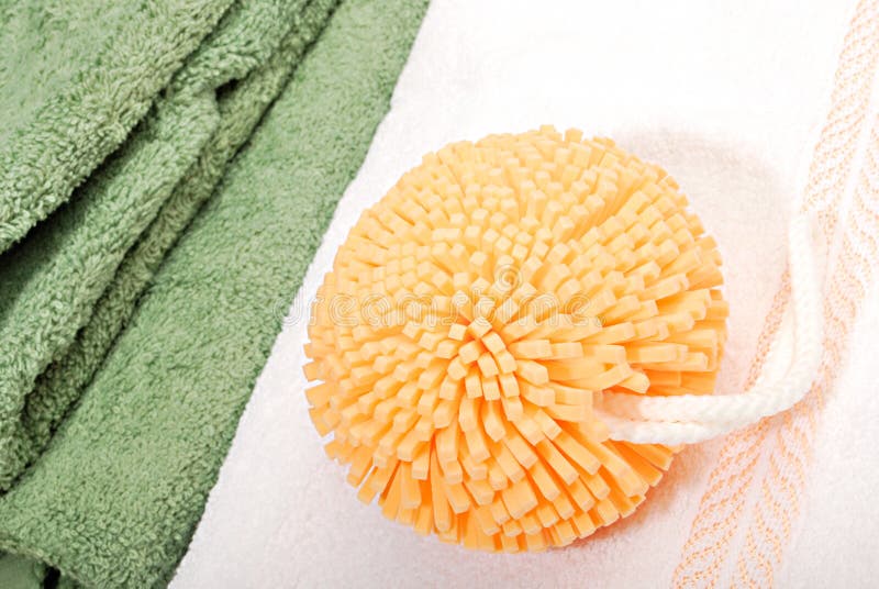 Bath sponge stock image. Image of tranquil, symbol, relaxation - 11444699