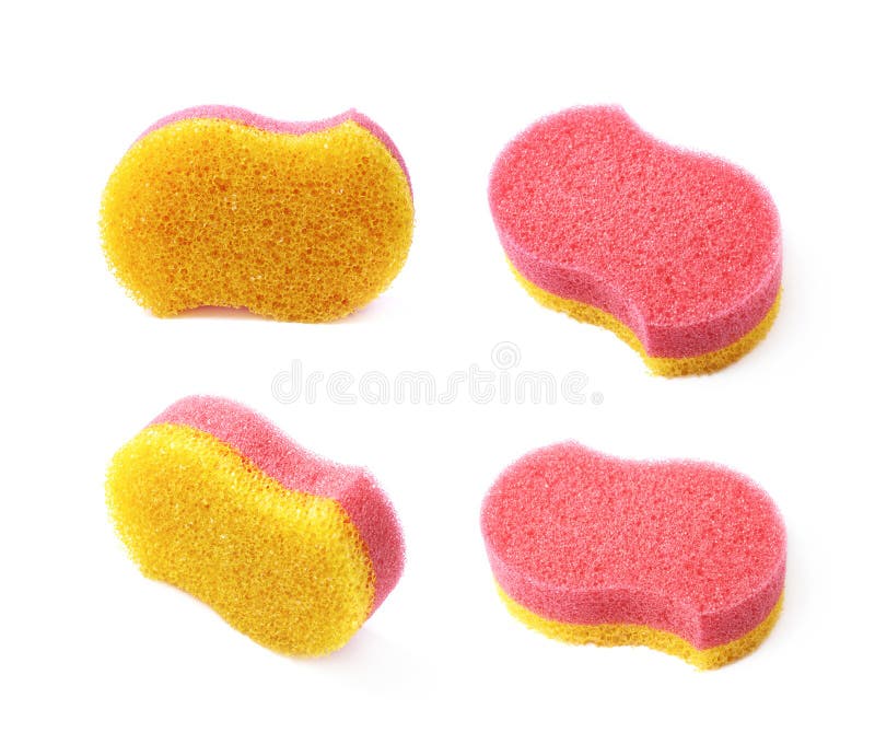 Bath sponge isolated stock photo. Image of detail, household - 86477820