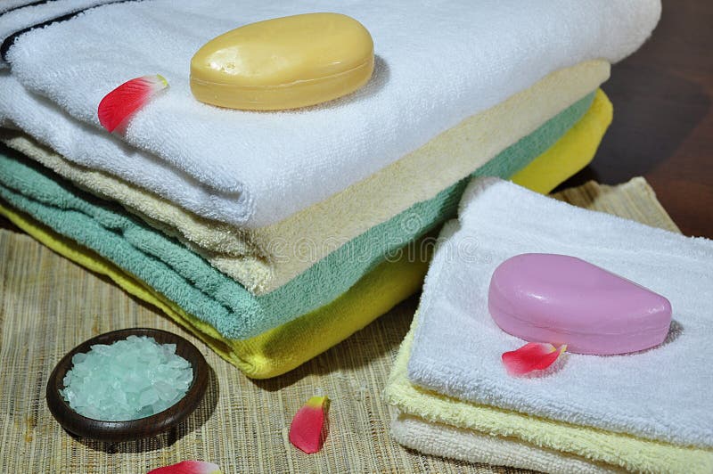 Bath theme stock image. Image of cleaning, relaxing, treatment - 12598173