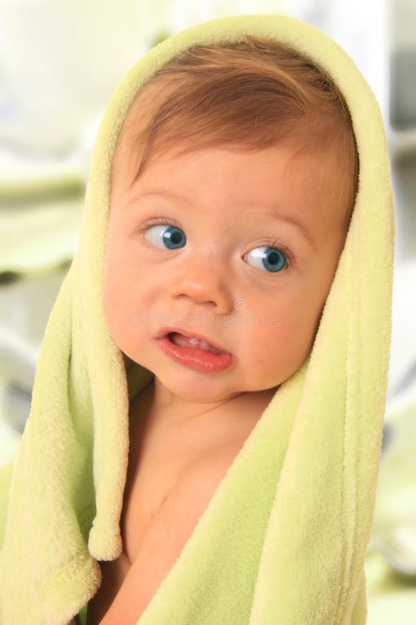 Bath Time for Baby stock image. Image of cute, black, bathe - 83861