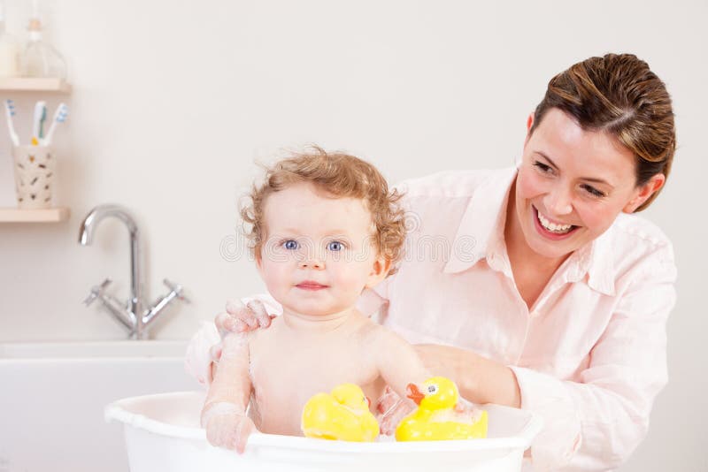 Bath Time Fun stock photo. Image of smiling, happy, adorable - 29144660