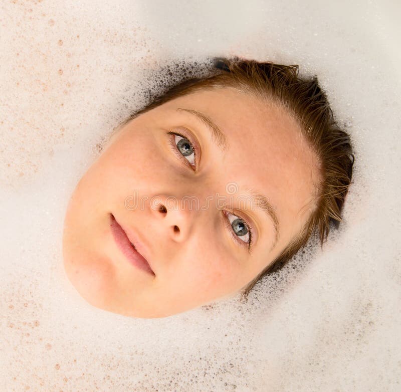 Bath time stock image. Image of calm, bubble, lifestyle - 60498275
