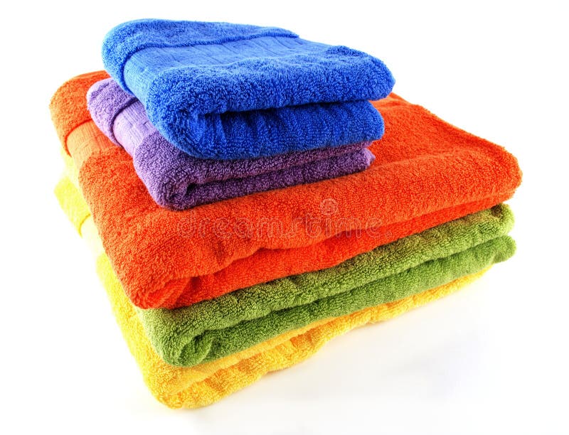 Bath towels stock photo. Image of bath, luxury, absorb - 8117696