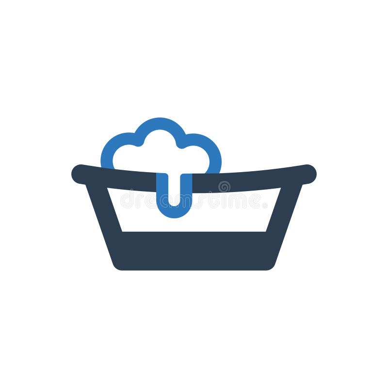 Bath Tub Icon stock illustration. Illustration of bathtub - 374324453