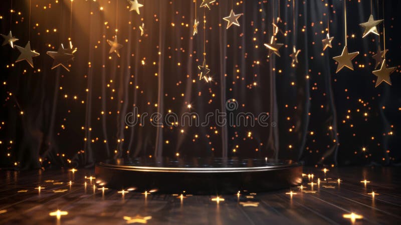 Bathed in the Gentle Glow of Starlight, the Stage Awaits Its ...